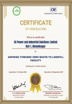 CG Power and Industrial Solutions Limited